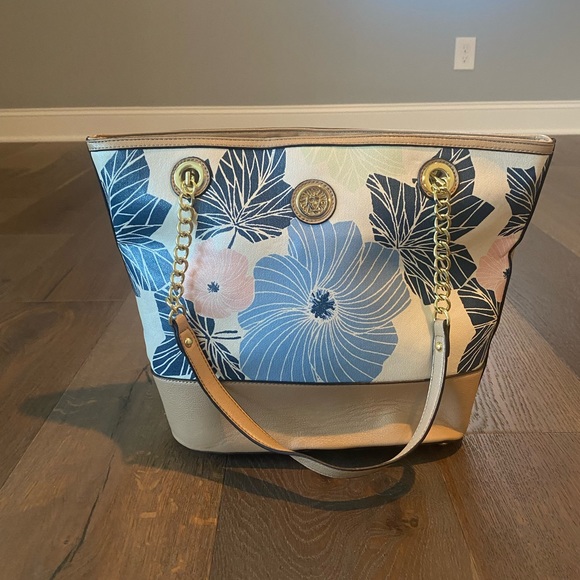 Anne Klein | Bags | Anne Klein Floral Purse | Poshmark